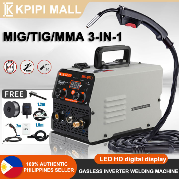 MIG Welding Machine Inverter Portable MIG/MMA/TIG 3IN1 Welding Machine ...