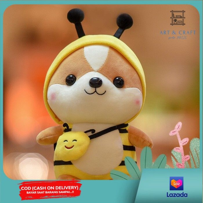 Boneka Tupai Lucu Mainan Boneka Tupai Imut 25Cm - Kuning | Lazada Indonesia