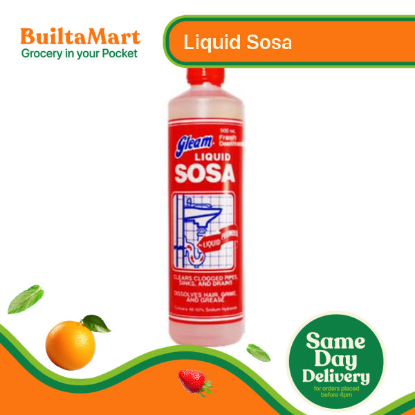Gleam Liquid Sosa (500mL) | Lazada PH