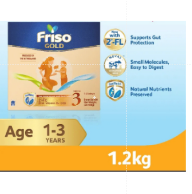 Friso Gold Step 3 1.2KG (1 BOX) (2-FL) | Lazada