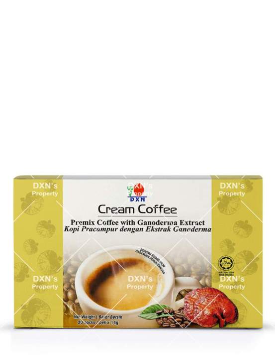 DXN CREAM COFFEE 20 SACHETS X 14G | Lazada
