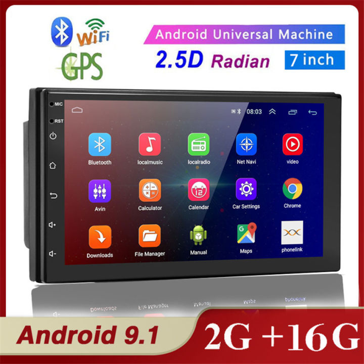 7 inch Android 9.1 Multimedia Video Player Stereo GPS Navigation WiFi ...