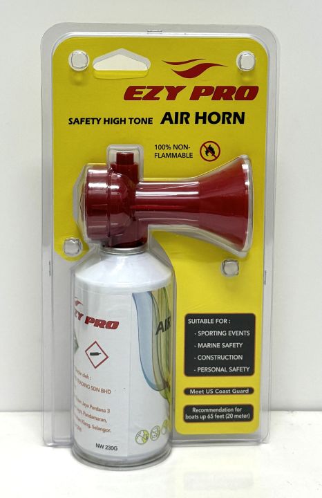 EZYPRO HIGH TONE Air Horn Set. Non Flammable. 230grams. 115db | Lazada