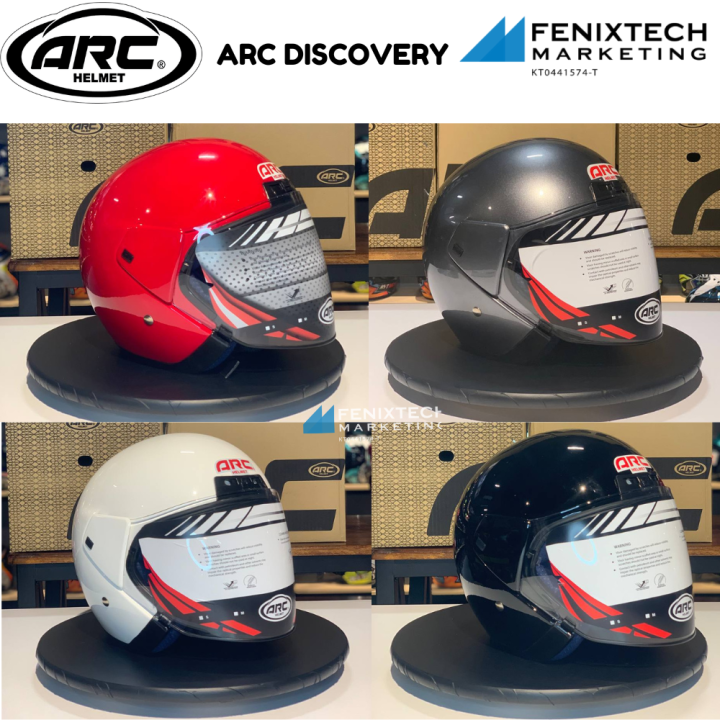 ARC Helmet Discovery| Topi Keledar ARC Discovery 100% original | Lazada