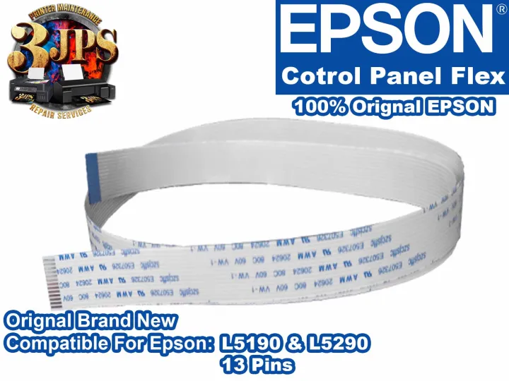 Epson Control Panel Flex For Epson L5190 & L5290 Printer 13 pins Flex ...