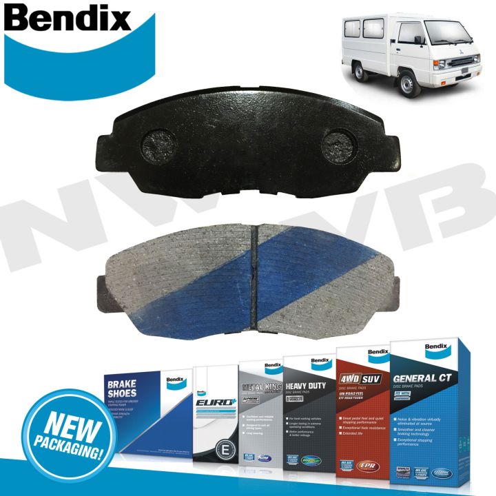 Bendix Brake Pads Front Set GCT for Mitsubishi L300 Van/L300 Euro 4 ...