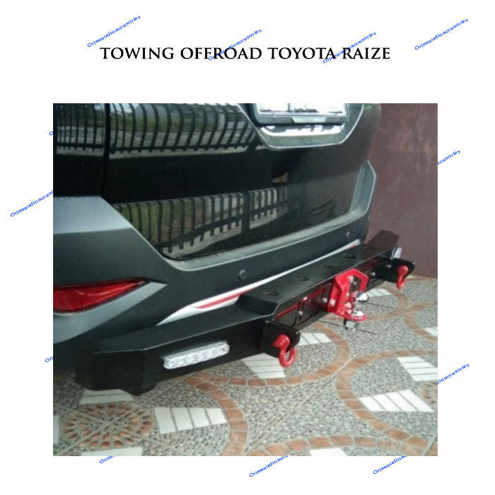 Towing Offroad BAR Mobil Toyota Raize+LAMPU DRL Bumper Belakang ...