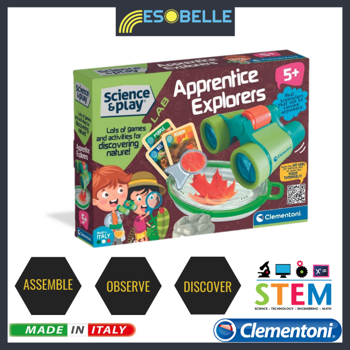 Clementoni Science & Play | Apprentice Explorers | STEM Science ...