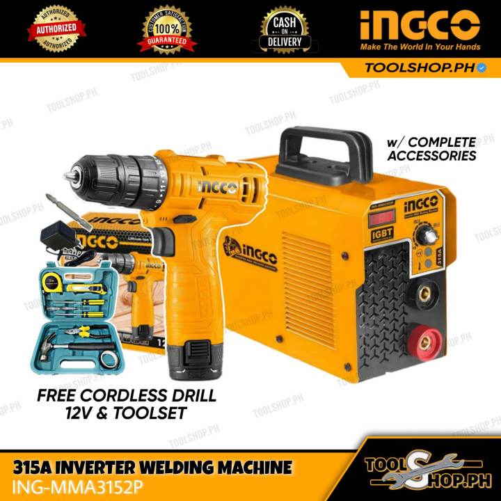 PROMO INGCO 315A Inverter Welding Machine ARC MMA Portable IGBT ING ...
