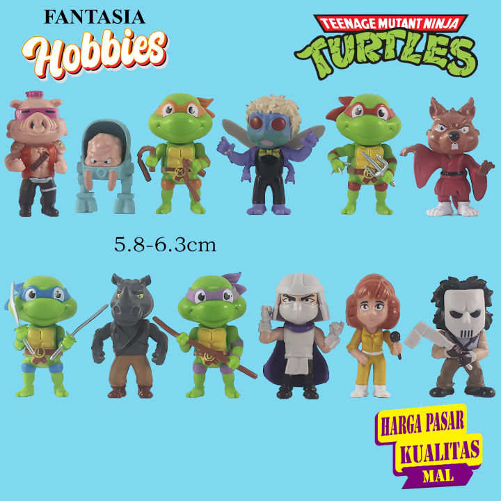 FIGURE TMNT Teenage Mutant Ninja Turtle KURA KURA NINJA 12 PCS PER SET ...