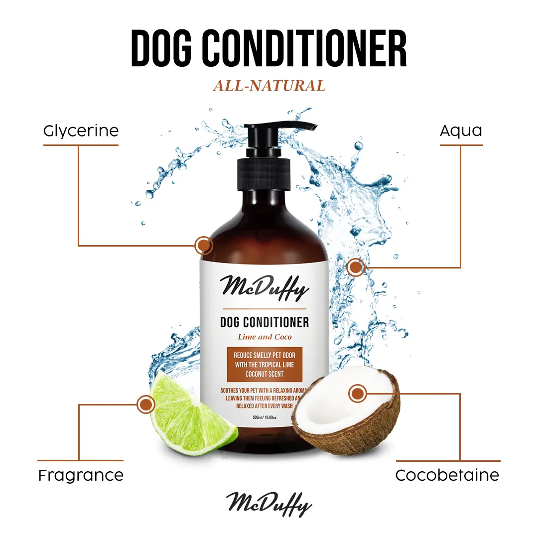 McDuffy Complete Dog Hygiene Care Bundle Dog, Cat, & Pet Shampoo ...