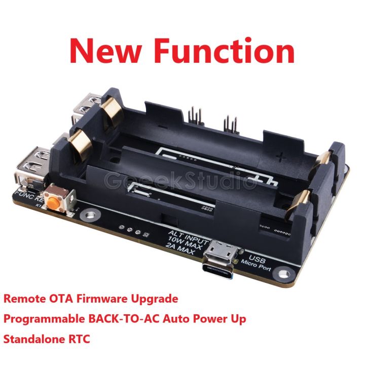 【Premium Quality】 UPS Plus With Automatic Shutdown RTC Coulometer Power ...