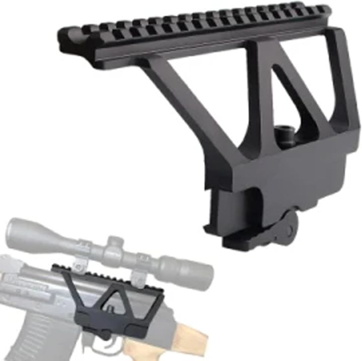 Gotical A-K Side Rail Scope Mount with Picatinny Quick Detach System ...