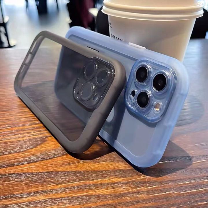 Airbag Macaron Shockproof Phone Case For IPhone 7 8 Plus 14 13 12 11 Pro Max X Xs Max 7P 8Plus ...