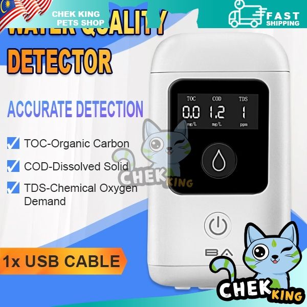 【READY STOCK】WATER QUALITY DETECTOR WATER CLEANING PURIFIER TDS/TOC/COD ...