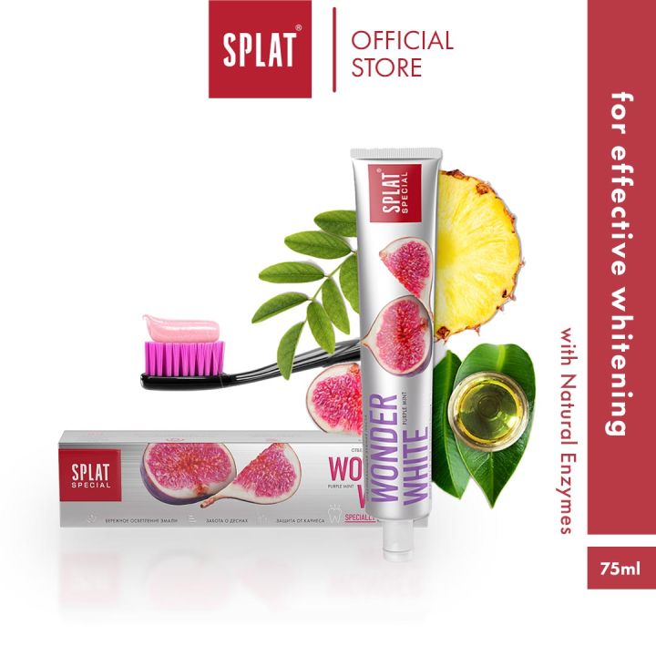SPLAT Special Series Wonder White Toothpaste [75ml] EXP Oct 2026 | Lazada