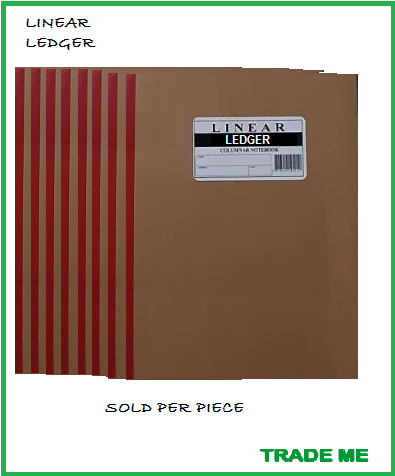 LINEAR LEDGER COLUMNAR NOTEBOOK-SOLD PER PIECE | Lazada PH