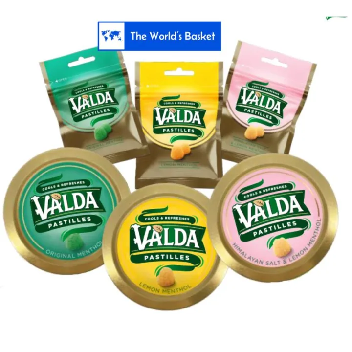 Valda Pastilles Lemon ♥ Menthol ♥ Himalayan Salt | Lazada PH