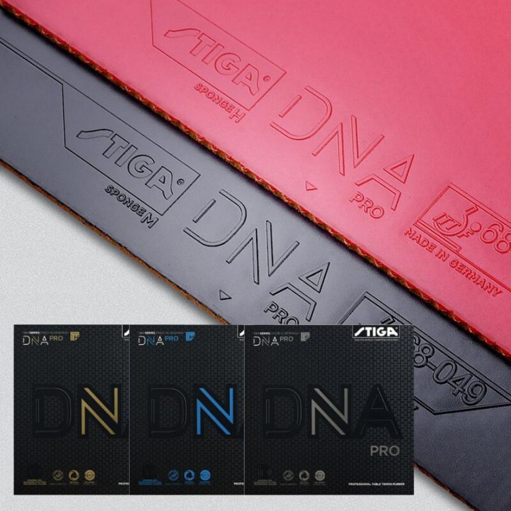 STIGA DNA PRO S M H Table Tennis Rubber Pimples-in Offensive ...