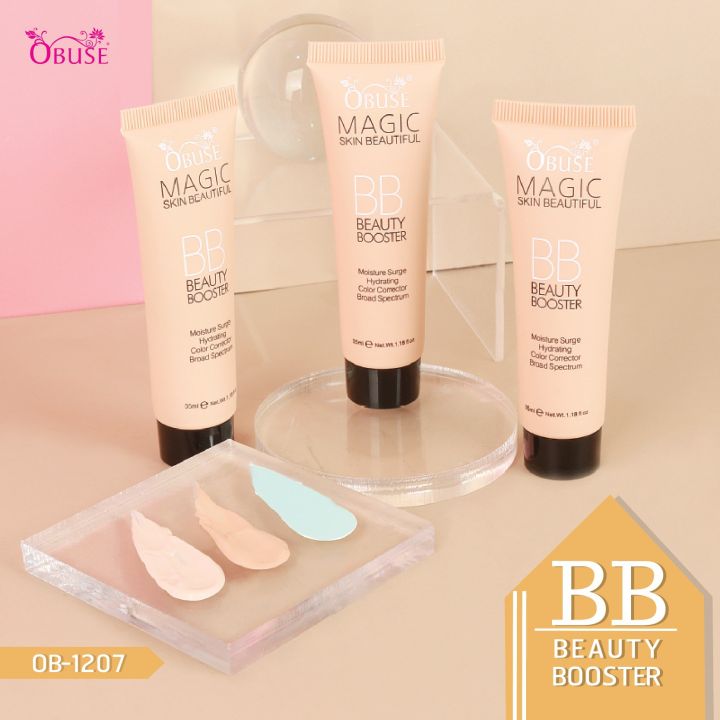 OB-1207 OBUSE BB CREAM BB BEAUTY BOOTTER สวยใสเป็นธรรมชาตื ไม่ขาวเวอร์ ...