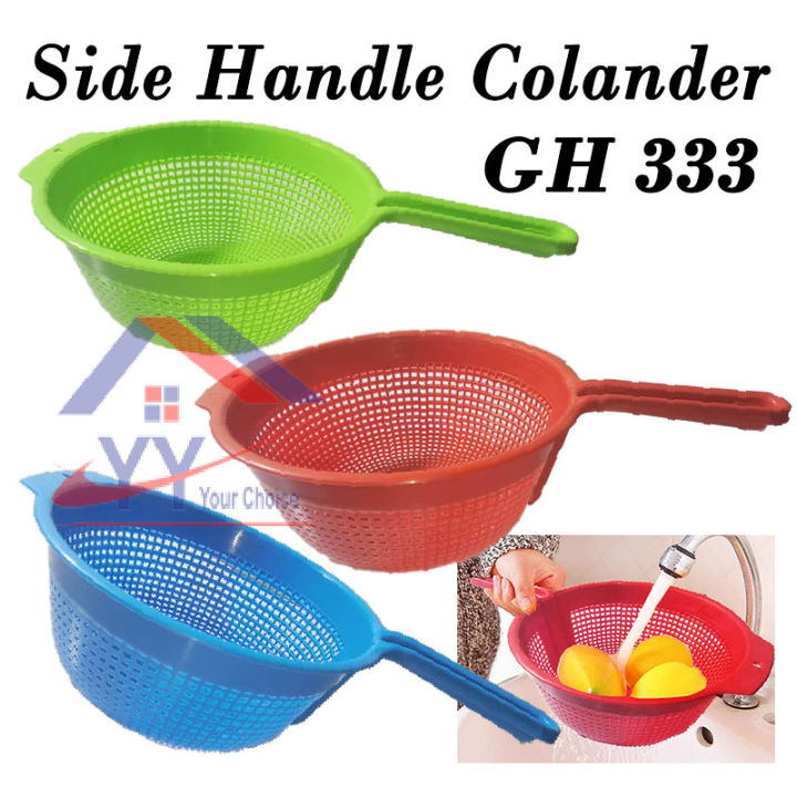 Dolphinware Side Handle Colander【GH 333】Colander/Mesh Skimmer/Plastic ...