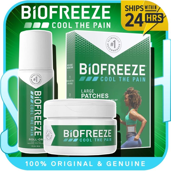 lumbago Biofreeze Pain Relief Roll-On | Pain Relief Cream | Pain Relief Patch | Professional ...