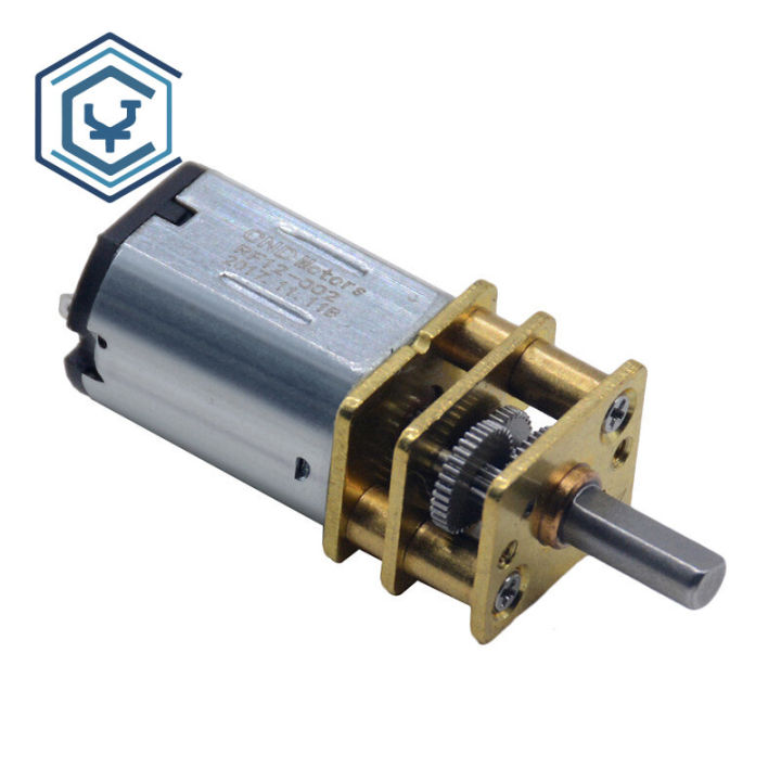 1PCS GA12-N20 Low Speed Motor Gear Motor 15RPM 600RPM 100RPM 1000RPMDC ...