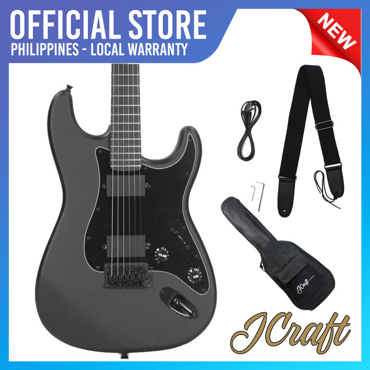 JCraft X Series LSX-2 22 HH Stratocaster Stainless Frets Electric ...