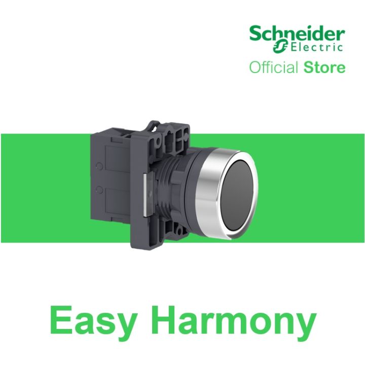 Schneider Electric Easy Harmony XA2E Spring Return Push-Button with ...