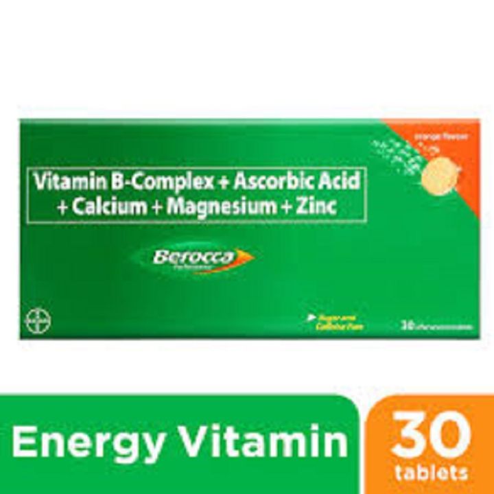 Berocca Performance 30 tablets Orange Flavor, 1 box | Lazada PH