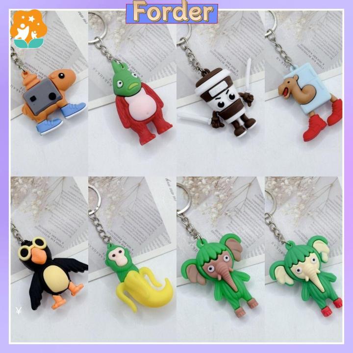 FORDER Cartoon Tralalero Tralala Keychain Bombardino Crocodilo Italian ...