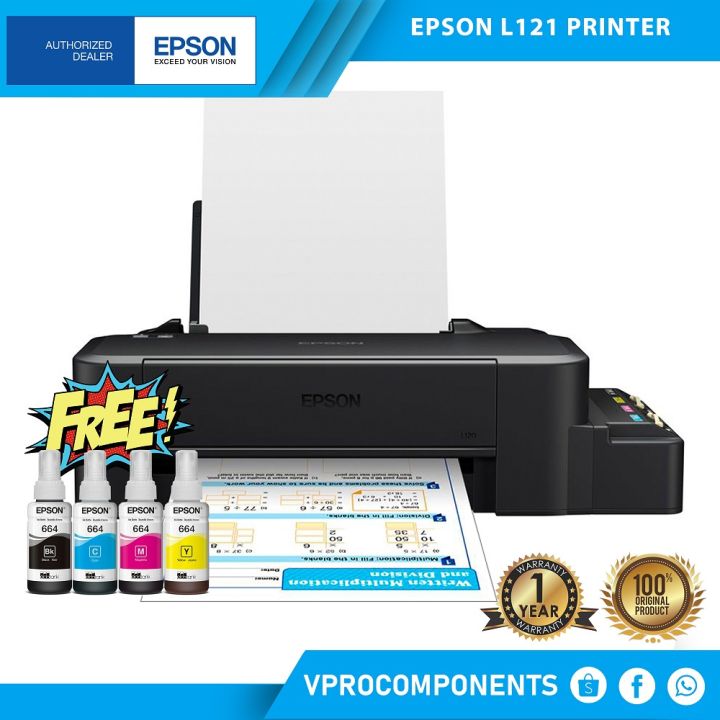 Epson L121 Single Printer (NEW MODEL) | Lazada PH