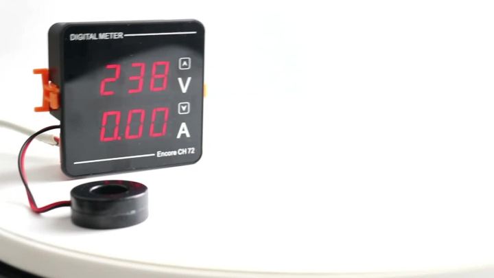 0-120A แรงดันไฟฟ้าจอแสดงผลดิจิตอลและปัจจุบัน Dual Vol Meter ความแม่นยำ ...