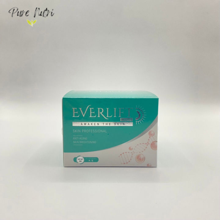 Everlift cream ลดเลือนริ้วรอย ยกกระชับผิว ผิวเนียนใส ดูสุขภาพดี 30 g ...