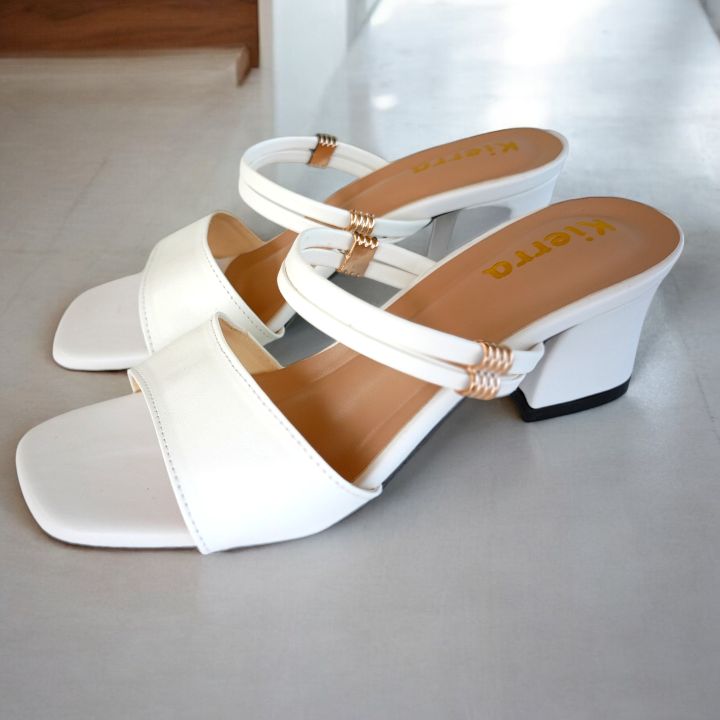 Sandal High Heels Wanita Ring Hak Tahu 5cm | Lazada Indonesia