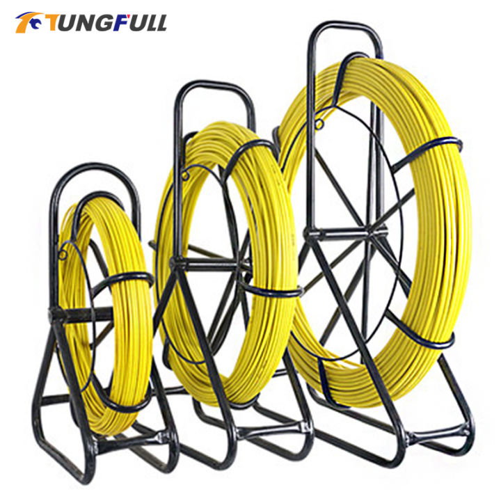【Top Selling Item】 5/6/8mm 50/100m Fiberglass Wire Cable Running Rod ...
