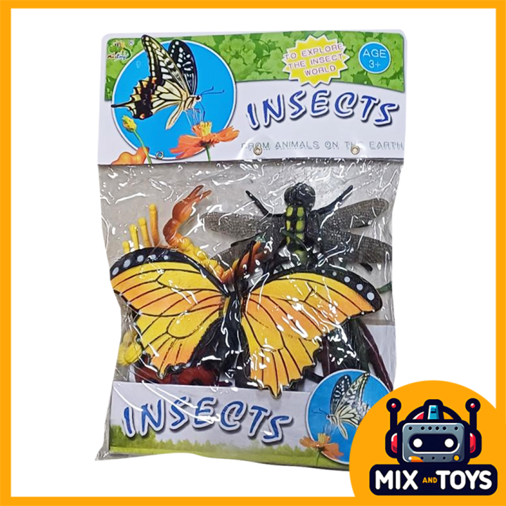 Insect Action Figures Education Toys for Kids LN-18 999 | Lazada PH