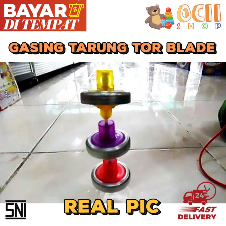 [BISA COD] OCII - Mainan Gangsing Tor Blade Gasing Torblade BeyBlade ...