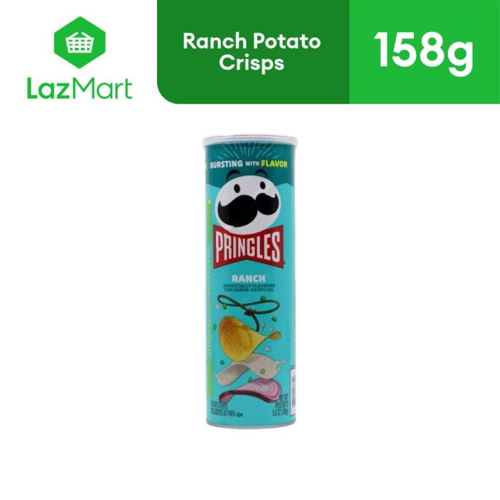 Pringles Ranch Potato Crisps 158g Imported US | Lazada PH