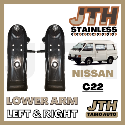 TAIHOAUTO JTH Stainless Lower Arm Nissan Vanette C22 Lower Arm C22 ...