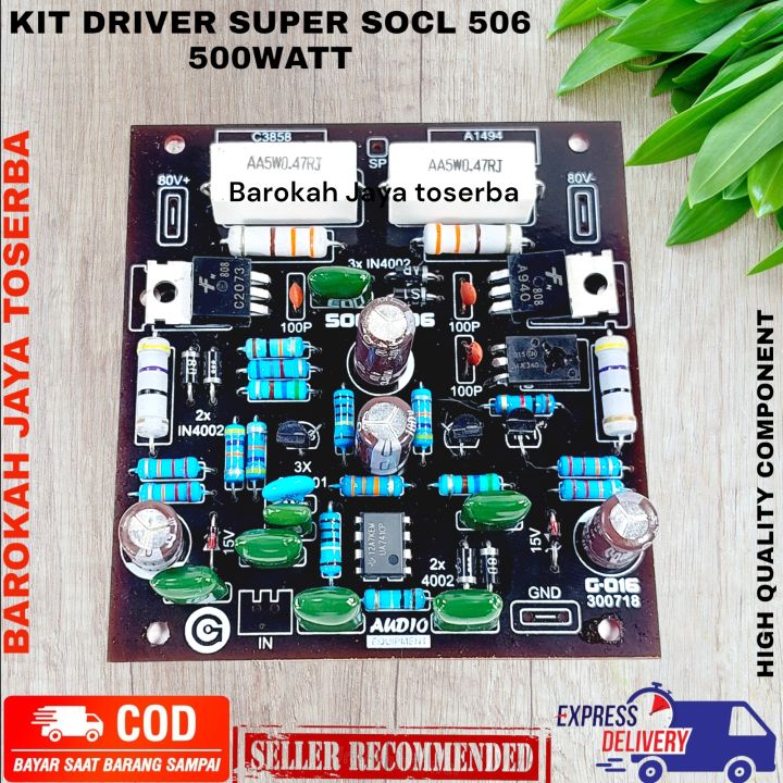 KIT Driver Amplifier SOCL 506 500W PCB BIASA | Lazada Indonesia