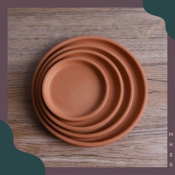 7.5 /8.5 / 12.9 /14.5 /15.5 /21/22.5 Terracotta Pot Saucer Bottom Plate ...