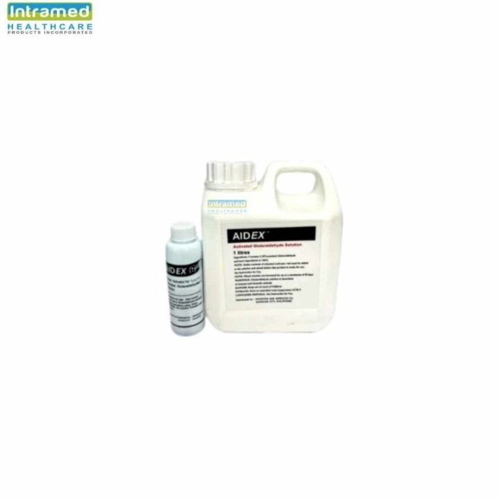 AIDEX 1Liter, Activated Glutaraldehyde Solution | Lazada PH