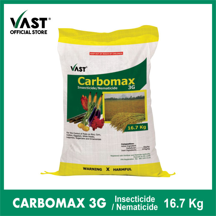 Carbomax 3G Insecticide/Nematicide 16.7kg | Lazada PH