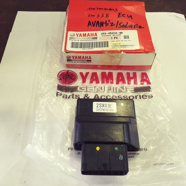 YAMAHA EGO AVANTIZ ECU / ENGINE CONTROL UNIT 100% ORIGINAL HONG LEONG ...