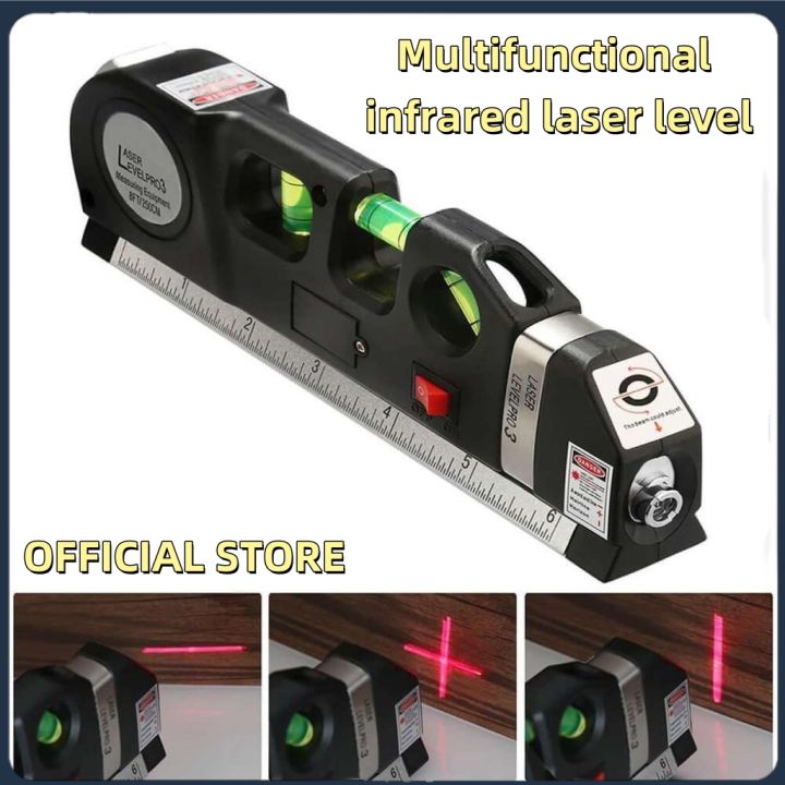 Multipurpose Laser Level Metric Tape Ruler Adjustable Standard Measure Line Tool | Lazada PH
