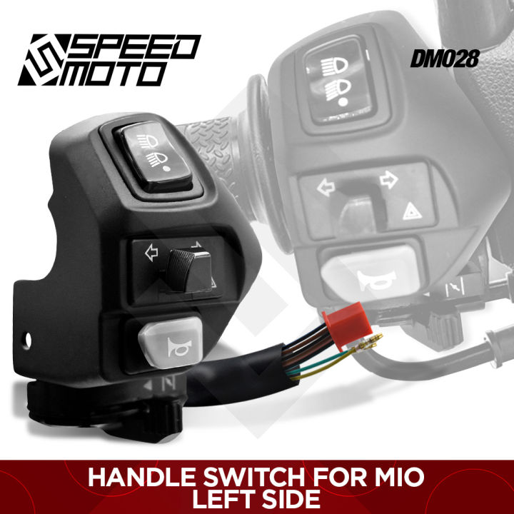 YAMAHA MIO HANDLE SWITCH SET DM-028 FOR LEFT SIDE ONLY SPEEDMOTO | Lazada PH