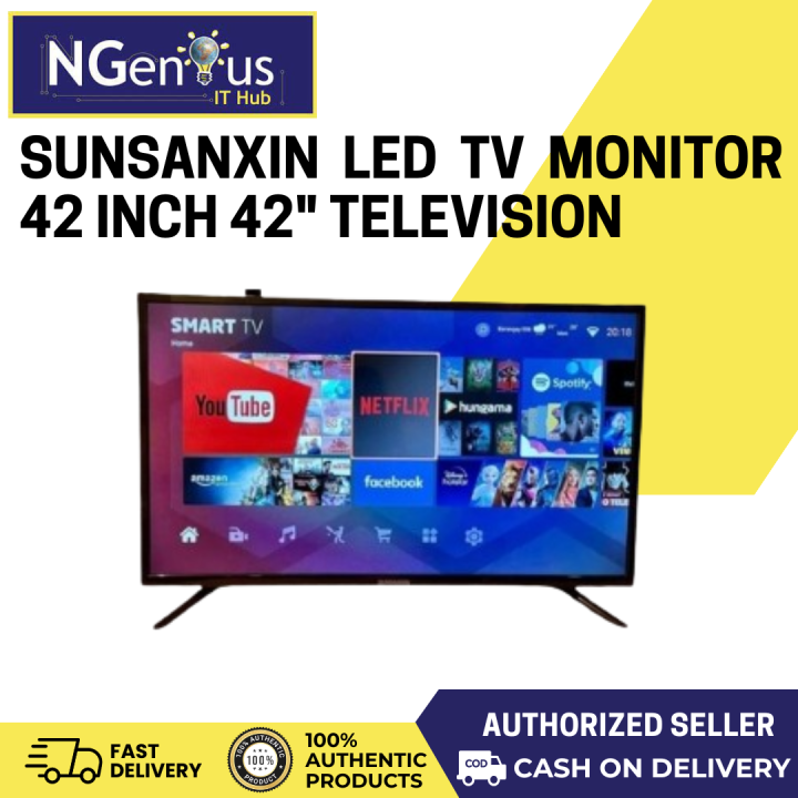 SUNSANXIN LED TV MONITOR 42 INCH 42" Television | Lazada PH