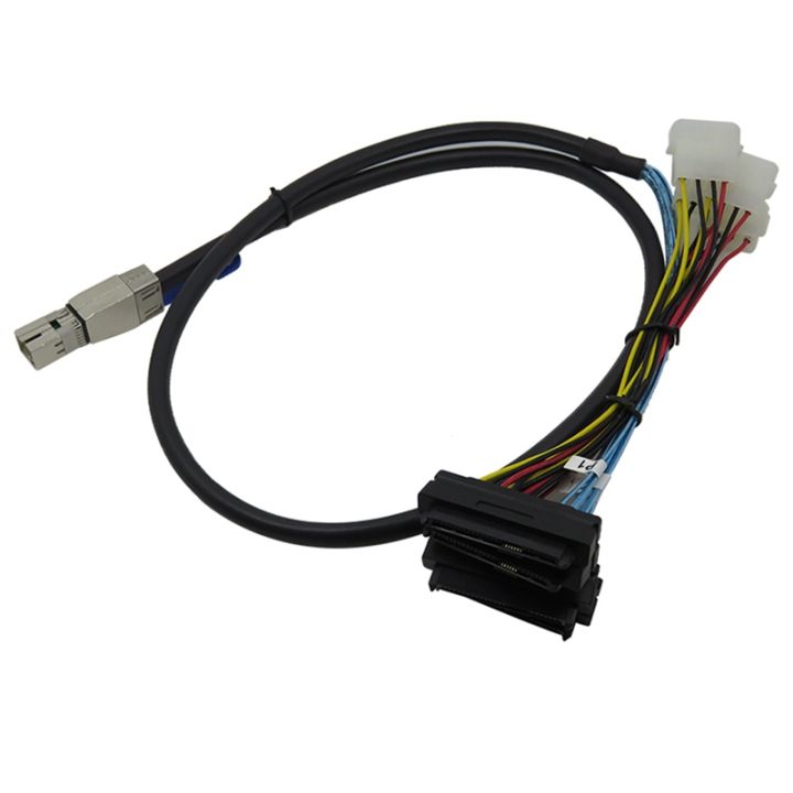 (FSGU) 1M External Hard Drive Cable High Density SFF-8644 to SFF-8482 ...