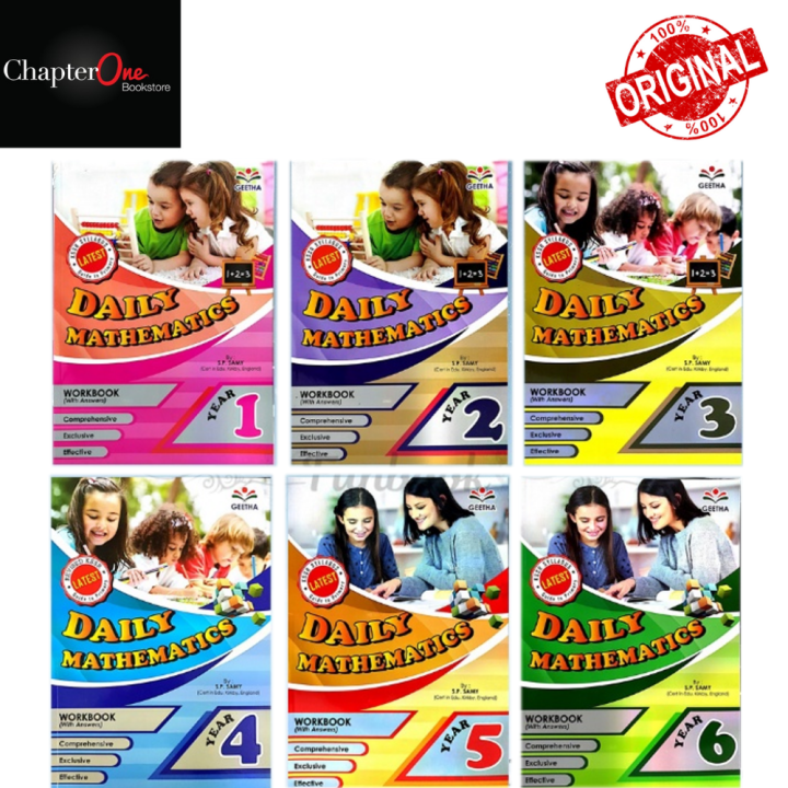[GEETHA] Daily Mathematics Latest Workbook (KSSR SYLLABUS) Year 1 - 6 ...
